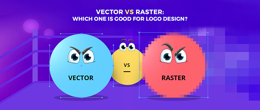 Vector v Raster: which one is good for logo design?